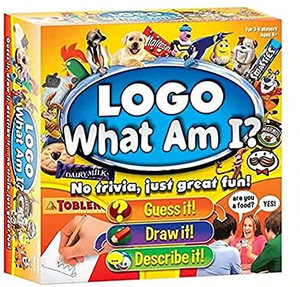charcoale Card Game (Logo What Am I) Logo Family Board Game Board Game ...