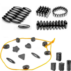 ZUNBELLA Magnetic Board Game for Kids - 24 Magnets with 3 Different ...