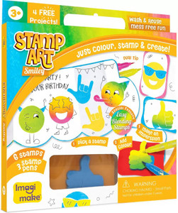 variety palace Stamp Art - Smiley Art Set - For Girls and Boys ...