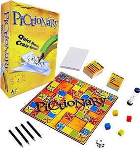 AGBO Pictionary Original Quick Sketches Party & Fun Games Board Game ...