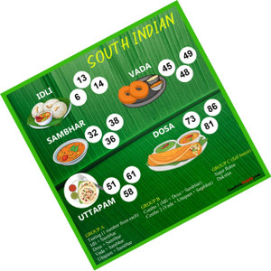 Tambola Tickets South Indian Food Theme Tambola Housie Bingo Tickets ...