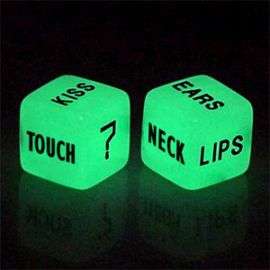Exciting Lives Glow In The Dark Love Dice Party & Fun Board Game - Glow ...