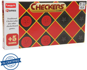 FUNSKOOL Checkers 5 Strategy & War Board Game - Checkers 5 . shop for ...