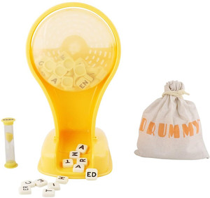 Plex Drummy Spin Word Game 100 tiles with Alphabets and Combination ...