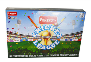 FUNSKOOL CRICKET LEAGUE, An Interesting Board Game for Endless Cricket ...