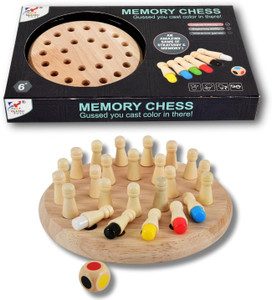 Fun4You Wooden Memory Match Stick Chess Game Educational Board Games ...