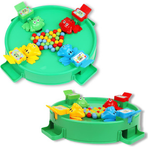 CherryBerry Toys Hungry Frogs Eat Beans Game for Kids - 4 player for ...