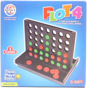 variety palace Plot 4 Square Game - Multi Color Educational Board Games ...