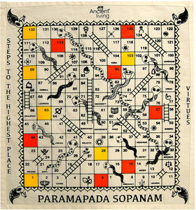 Ancient Living PARAMAPADA SOPANAM NATIVE GAME – 1PCS Party & Fun Board ...