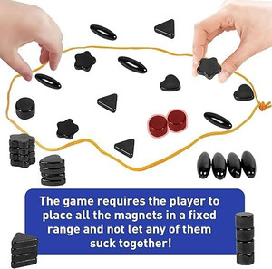 YAAH CREATION table top magnet strategy fun game for kids and adults ...