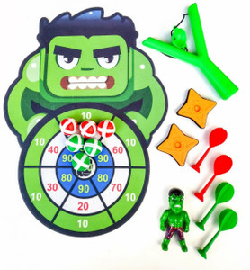 WECAN FASHION HULK THE GREAT Superhero Sticky Target Ball Set For Kids ...