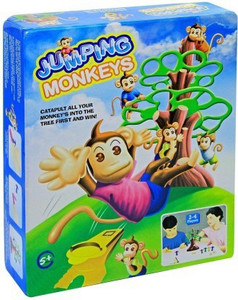 Senior Jumping Monkey Board Game Family Game [ 2 to 4 players] (Board ...