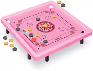 prem ratna toys Premium Quality Princess Plastic Carrom Board with ...