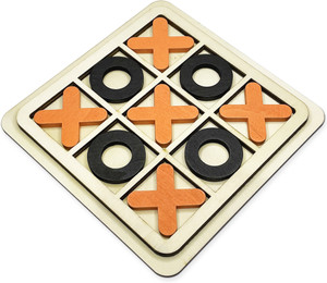 Kafron Tic Tac Toe Game Classic Board Game | Cross and Zero Game Party ...