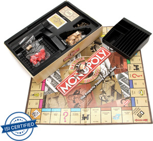 FUNSKOOL Monopoly - Deluxe Edition Party & Fun Board Game - Monopoly ...