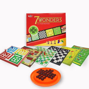 Kids Mandi 7 in 1 Family Board Game Board Game Accessories Board Game ...