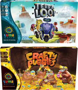 LUMA WORLD Crafty Puggles and Terra Loop - Learn Fractions, Numeracy ...
