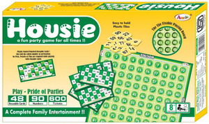 annie Housie Deluxe Educational Board Game with 48 Reusable Cards ...