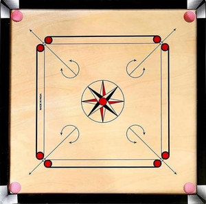 Lucky Enterprises Full size carrom board 5 cm Carrom Board - Buy Lucky ...