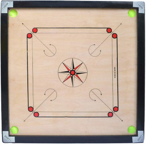 AVJ Full Size 32 INCH Woden Game with Premium Wooden Coin Striker ...