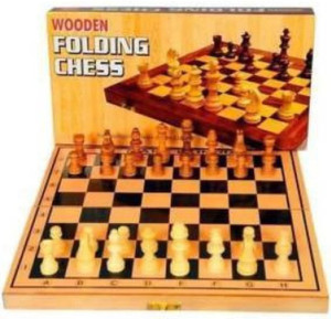 shreya traders delhi Wooden folding chess board games. Board Game ...