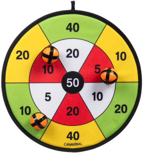 dynamics Decathlon, Kids' Dart Board With Rip-Tab Balls, 37 cm Dart ...