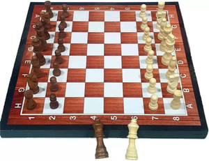SJ Sports 12" x 12" Two in One Chess & Ludo Board ( With Chess & Ludo ...