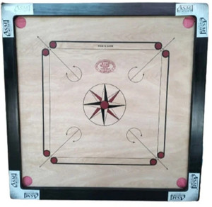ASM A. S. M CARROM BOARD 34X34 2"INC BORDER 40 cm Carrom Board - Buy ...