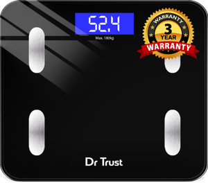Dr Trust (USA) Model-509 Bluetooth Digital Smart 2.0 Fitness Body Fat ...