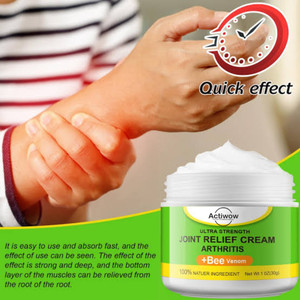 ACTIWOW Bee Venom Pain Bam Cream Instant Relief from Back Pain, Pain ...
