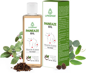 LifeSpan Paineaze Oil|Pain Relief Oil for Body|Improves Joint Mobility ...