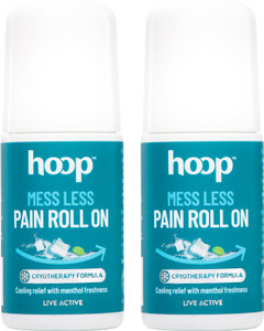 hoop Pain Relief Roll On - Instant Cooling for Back, Neck, Leg, Joints ...