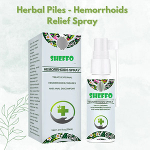 SHEFFO Herbal Hemorrhoids Spray - Fast Relief for Hemorrhoids & Anal ...