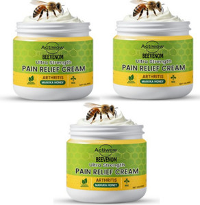 ACTIWOW Bee Venom Balm for Painful Muscles and Stiff Joints Pack of 3 ...