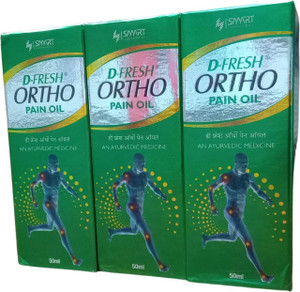 D FRESH ORTHO PAIN OIL D FRESH ORTHO OIL [ PACK OF 3*50ML ] Liquid ...
