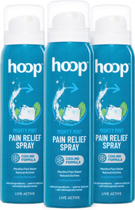 hoop Mighty Mint Pain Relief Spray, Instant Cooling Relief Spray - Buy ...