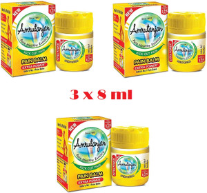 Amrutanjan Extra Power Pain Balm (3 x 8 ml) Balm - Buy Baby Care ...