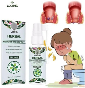 LORSHEL Piles and Hemorrhoids Spray: Herbal Spray for Effective Relief ...