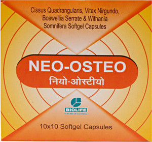 BIOLIFE Neo-Osteo for Fracture Healing, Pain Relief, and Bone Strength ...