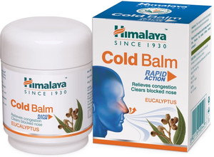 HIMALAYA Cold Balm Rapid Action soothing balm,relieves nasal and chest ...
