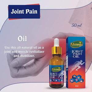 Menaja Joint Pain Oil for Knee Joint Shoulder Muscle Pain Instant Long ...