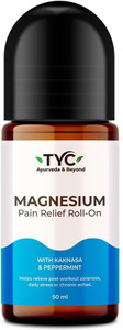 Tyc Magnesium Pain Relief Roll-On for Back Joint, Knee, Neck Pain ...