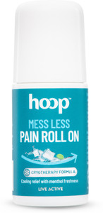 HOOP Pain Relief Roll On - Instant Cooling for Back, Neck, Leg, Joints ...
