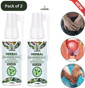 LORSHEL Piles Spray Spray Hemorrhoids Away with Herbal Piles Solution ...
