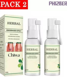 PHIZLLER Natural Herbal Spray for Piles Soothe Hemorrhoid Discomfort ...