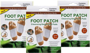 Pink Square detox foot patch, foot patches and toxin remover,Pain ...