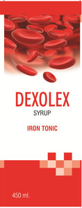 Kent Dr. Rajeev's DEXOLEX SYRUP Homeopathic Medicine IRON TONIC Liquid ...