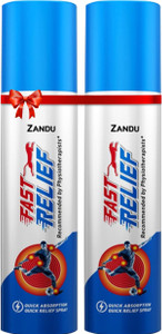 ZANDU Fast Relief ,100 ml|Quick action on muscle pain and sprain Spray ...