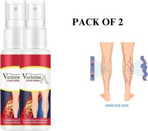 PHIZLLER 100% ORIGINAL Varicose Veins Treatment Spray (2 x 100 ml ...