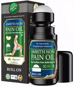 AMRITH NONI Pain Relief Oil - Pain Roll On Liquid - Buy Baby Care ...